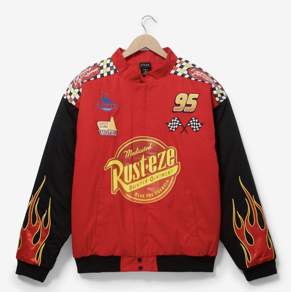 Disney | Jackets & Coats | Disney Pixar Cars Lightning Mcqueen Racing ...